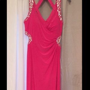 Hailey Logan | Dresses | Hailey Logan Adrianna Papell Beaded Gown | Poshmark